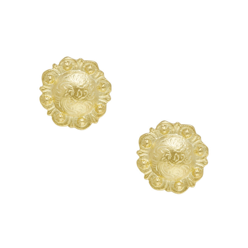 Kelly Concho Ball Edged Earrings – Cole and Co.