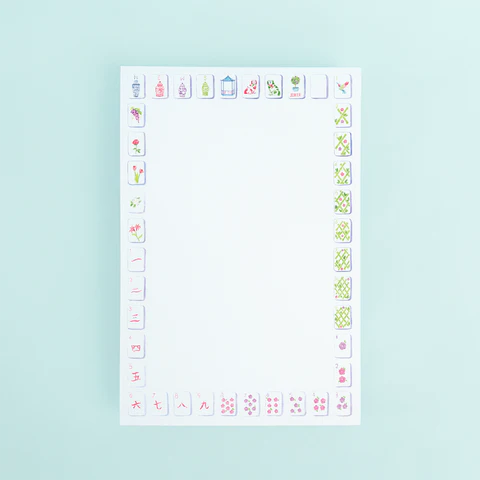 Mahjong Jumbo Notepad – Cole and Co.