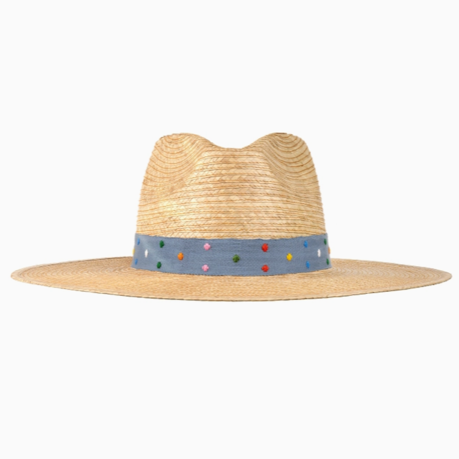 Blueberry Swiss Dot Hat – Cole and Co.