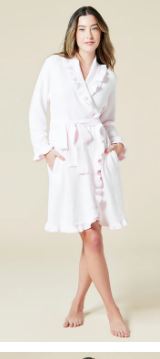 36" Ruffle Chenille Robe – Cole and Co.