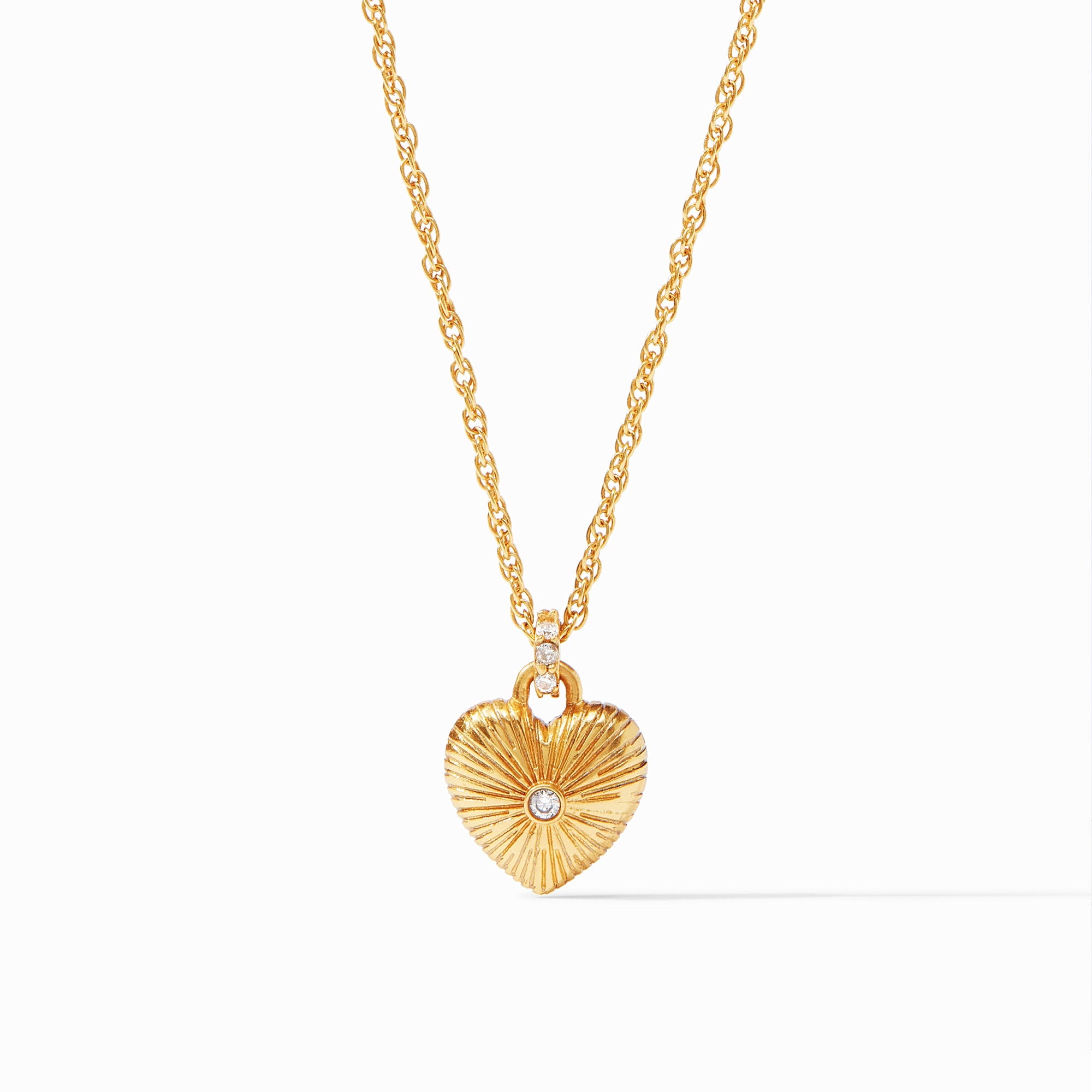 Esme Heart Solitaire CZ Necklace – Cole and Co.