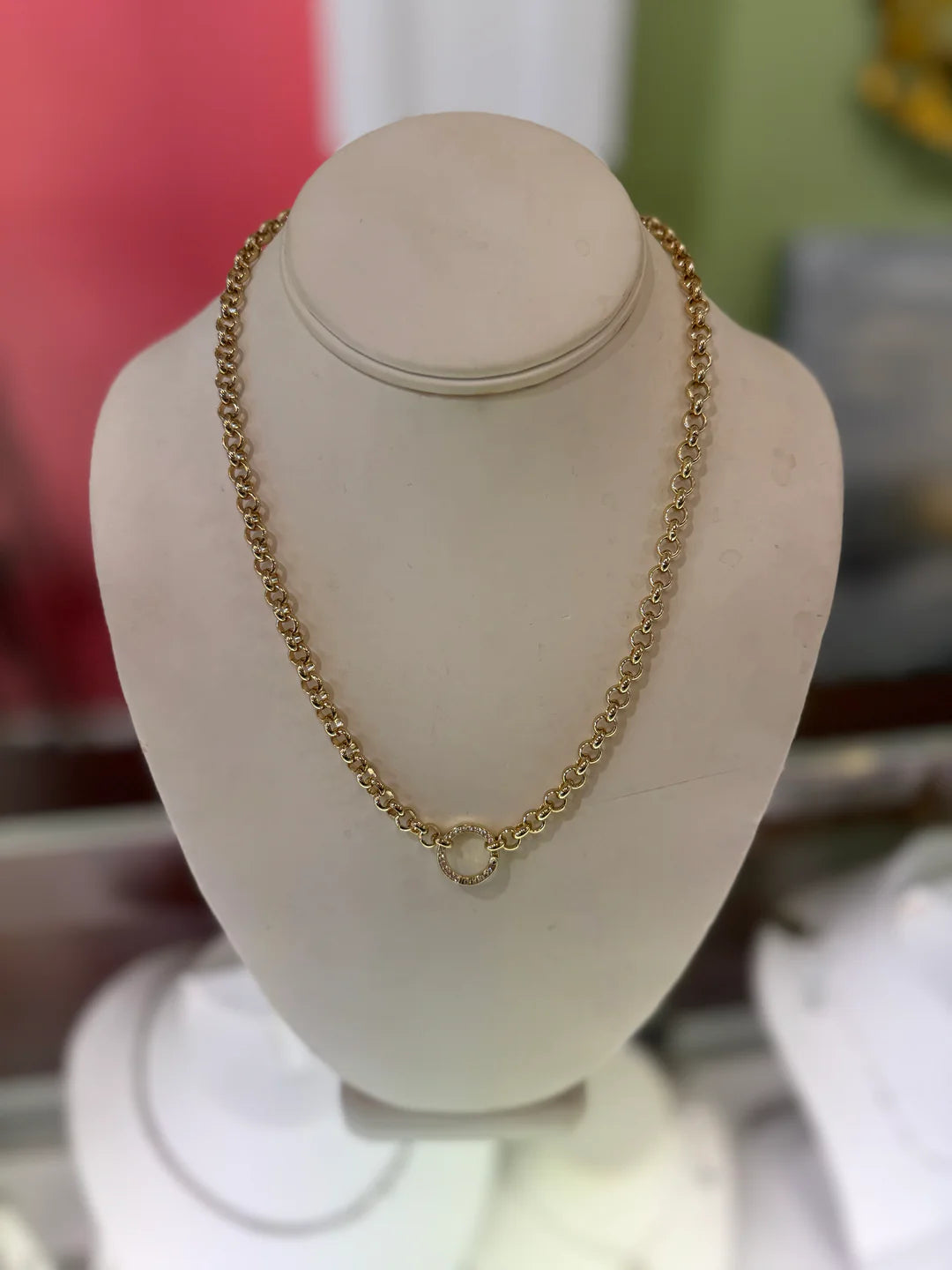 Large Rolo With Pave Ring – Cole and Co.