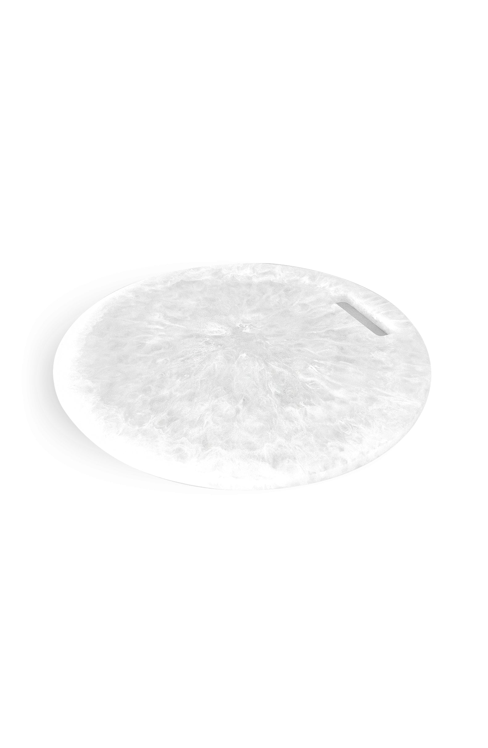 White Swirl Round Chopping Board – Cole and Co.
