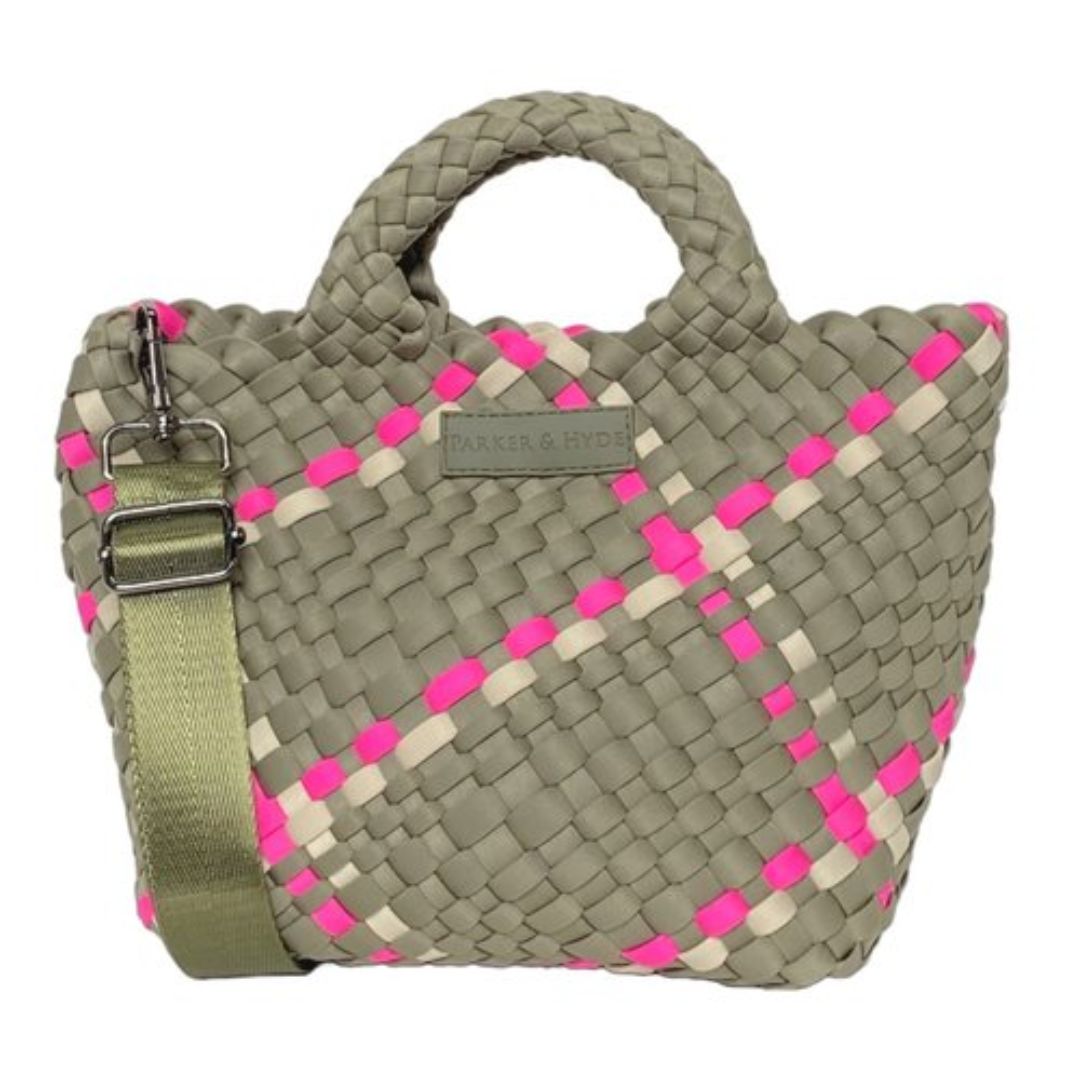 Sage Multi Woven Mini Tote – Cole and Co.