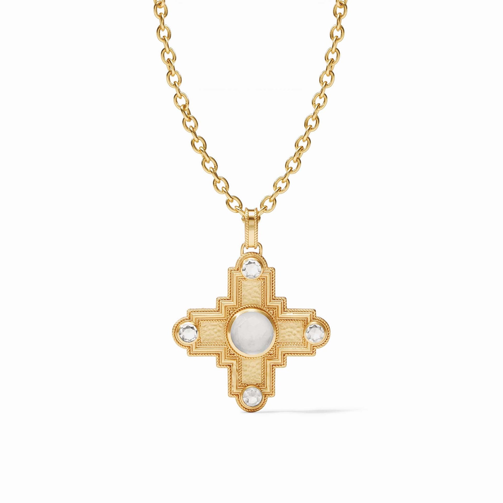 Malta Theodora Iridescent Clear Crystal Pendant – Cole and Co.