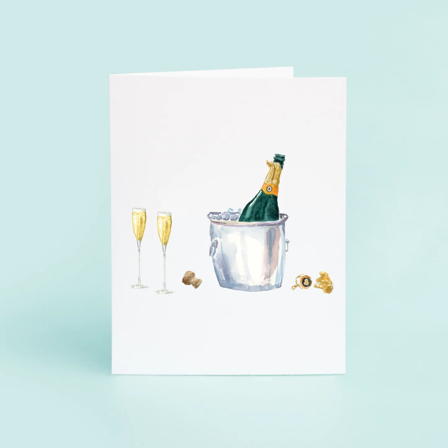 Champagne Celebration -Single Card – Cole and Co.