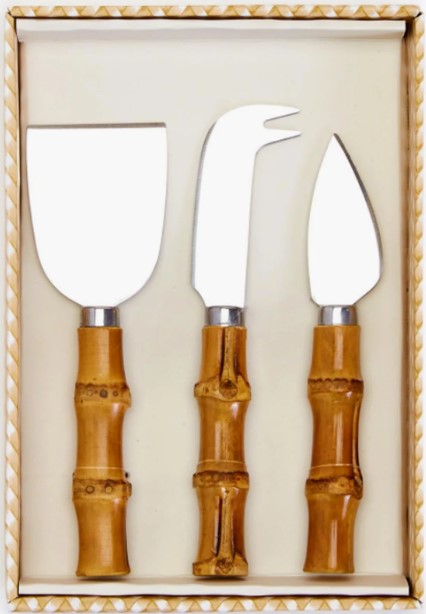 Bamboo Cheese Knives, Set of 3 – Cole and Co.