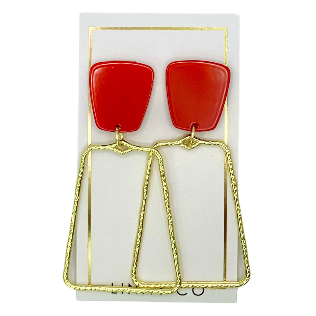 Kaelyn - Crimson Earring – Cole and Co.