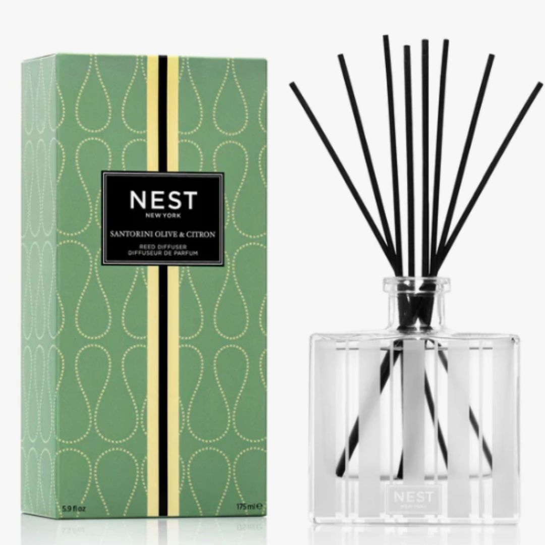 Santorini Olive & Citron Reed Diffuser – Cole and Co.